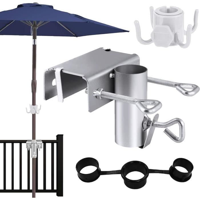 Support de Parasol - Non spécifié - Réglable - Fixation Balustrade ...