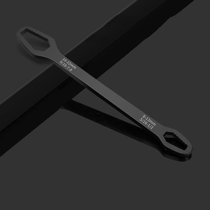 Clé à cliquet universelle 8 22mm, clé Torx à Double tête réglable pour ...