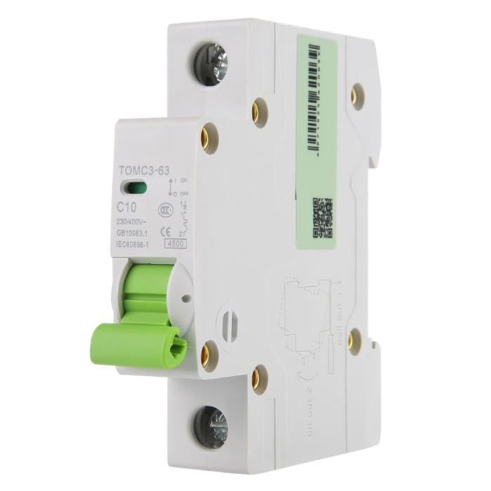 HENGL Tomc3-63 Disjoncteur Miniature De Type C 230 - 400V Ac 1P Courbe ...