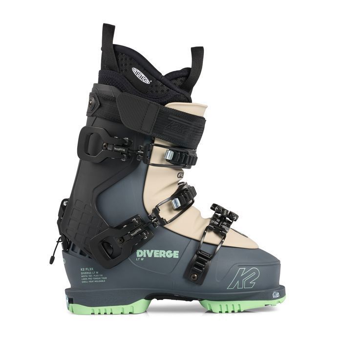 Chaussures de Ski - K2 - Diverge LT W - Gris - Femme - Semelle Michelin ...