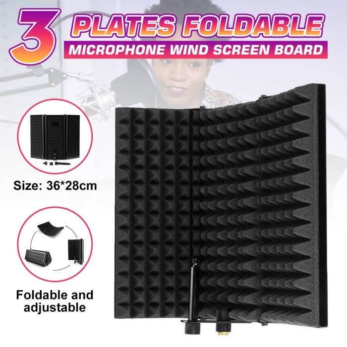 BRAVOTW Écran Acoustique Bouclier d'Isolation Écran anti-vent ...