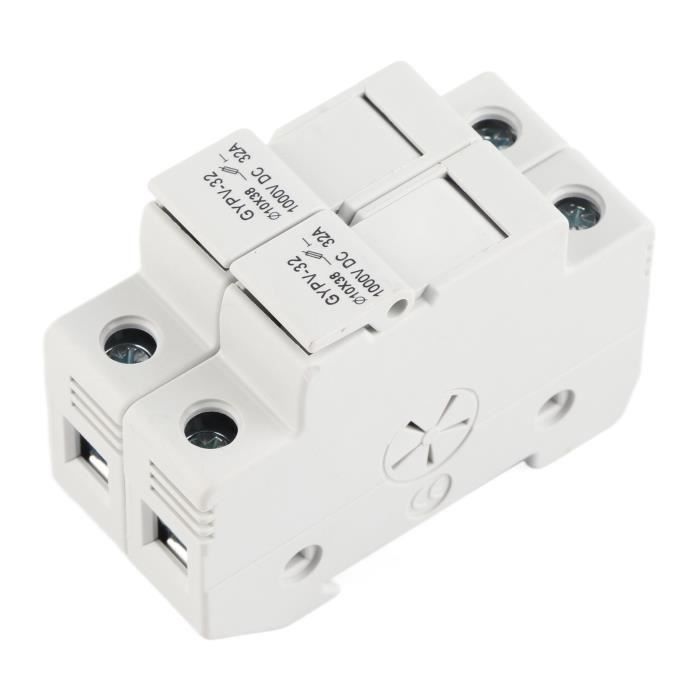 Porte-fusible DC 1000V Omabeta fusible PV 20A - OMABETA - Porte-fusible ...