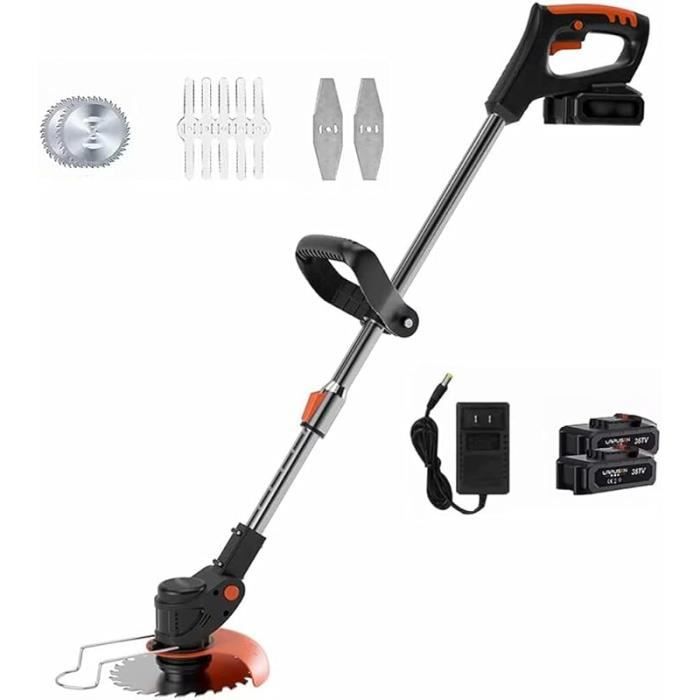 Tondeuse Gazon Portable Outil dlagage de Jardin Coupe-Herbe lectrique sans FilStyle 3 CHARGEUR ...