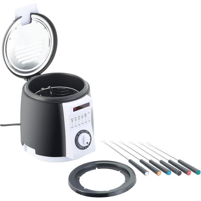 Mini-Friteuse Avec Service À Fondue - 0,9 L[J205] - Cdiscount ...