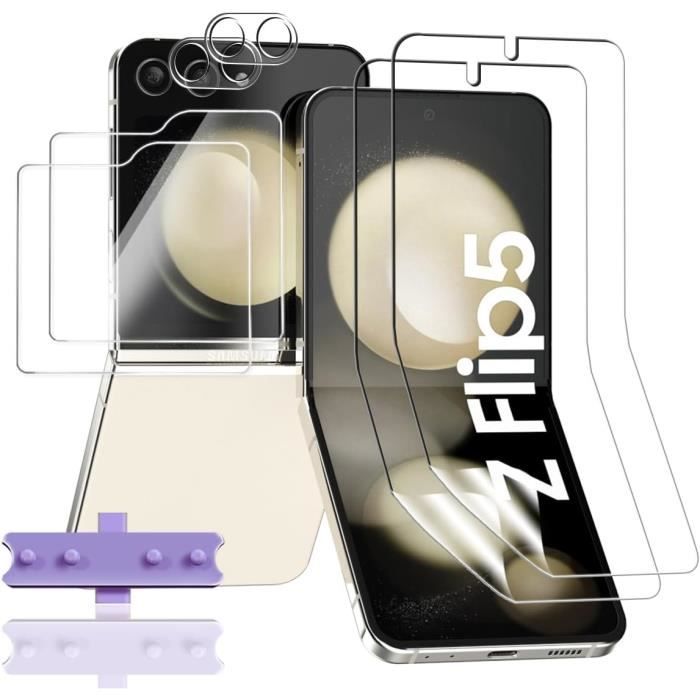Protection D'Écran Pour Samsung Galaxy Z Flip 5 [2 Pièces] Et ...