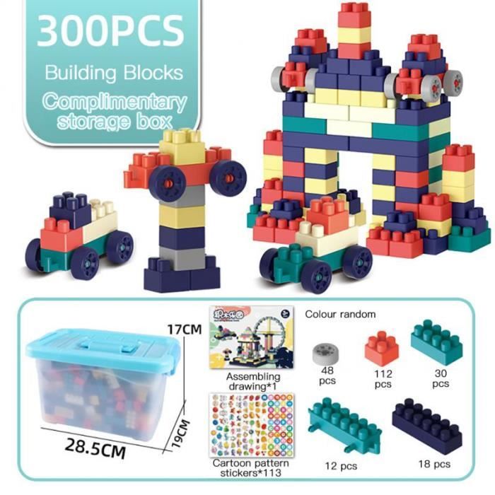 Puzzle de blocs de construction amusant Abs Kit de construction de ...