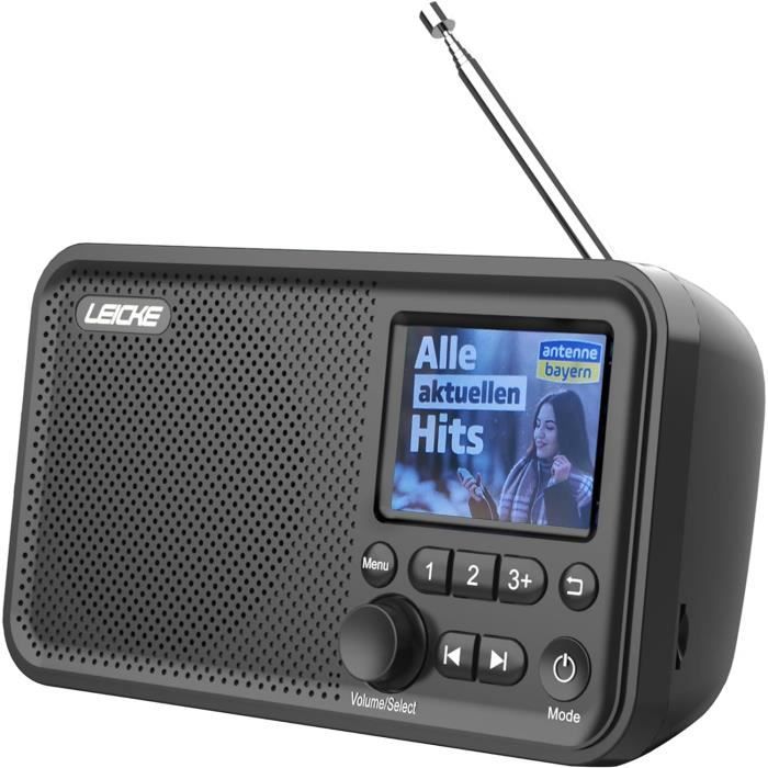 Radio Portable Avec Bluetooth 5.0 | Radio Dab-Dab+ Et Fm, Écran Couleur ...