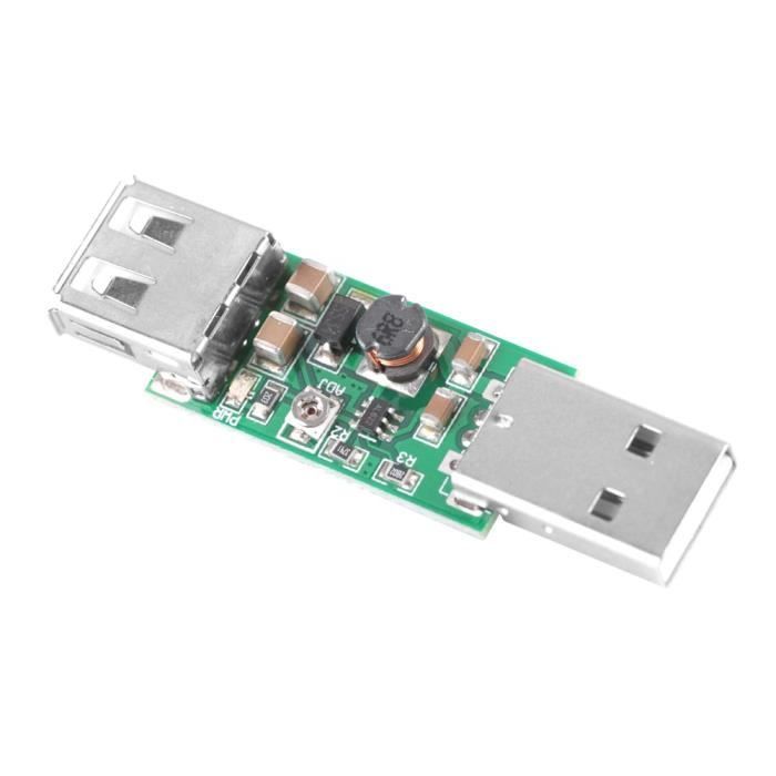 Module élévateur - VBESTLIFE - DC-DC - Sortie réglable USB - Efficacité 79-90% - 7W max ...