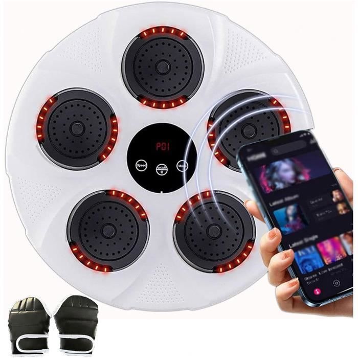 One Punch Boxing Machine avec LumièRes LED Et Musique Bluetooth Machine ...