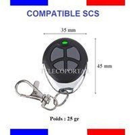 SCS SENTINEL Telecommande COMPATIBLE SCS SENTINEL CONTROLGATE - Apres ...