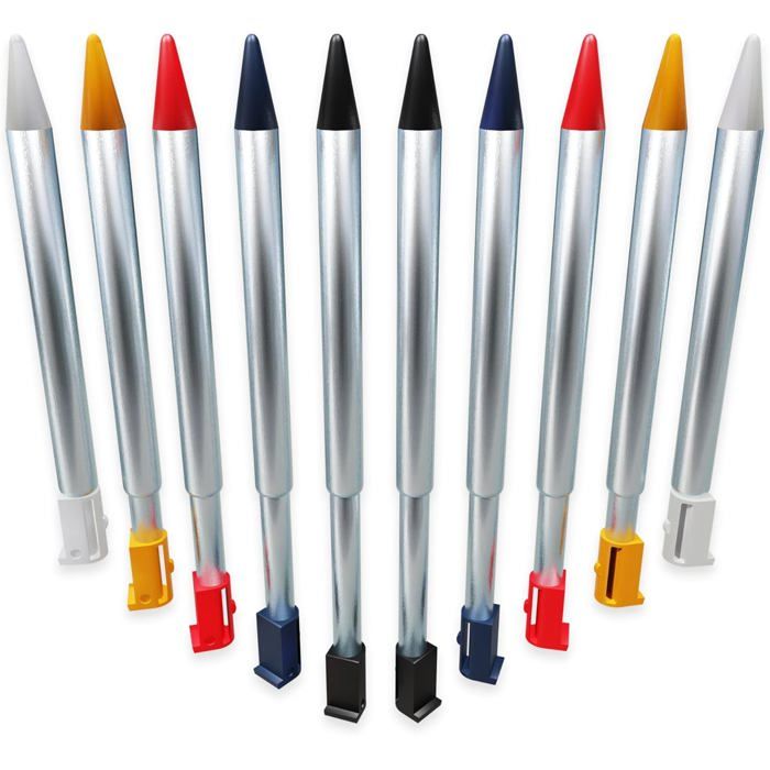 Pack De 10X Stylets Télescopiques Compatibles Avec Nintendo 3Ds ...