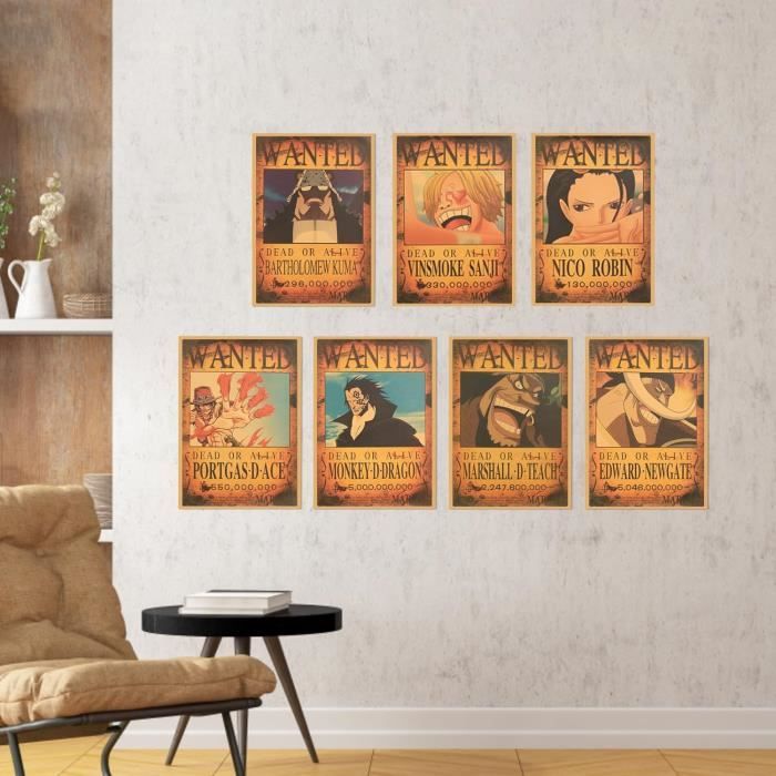 Ensemble De 25 Affiches Poster Anime, Images Murales, Affiches Vintage ...