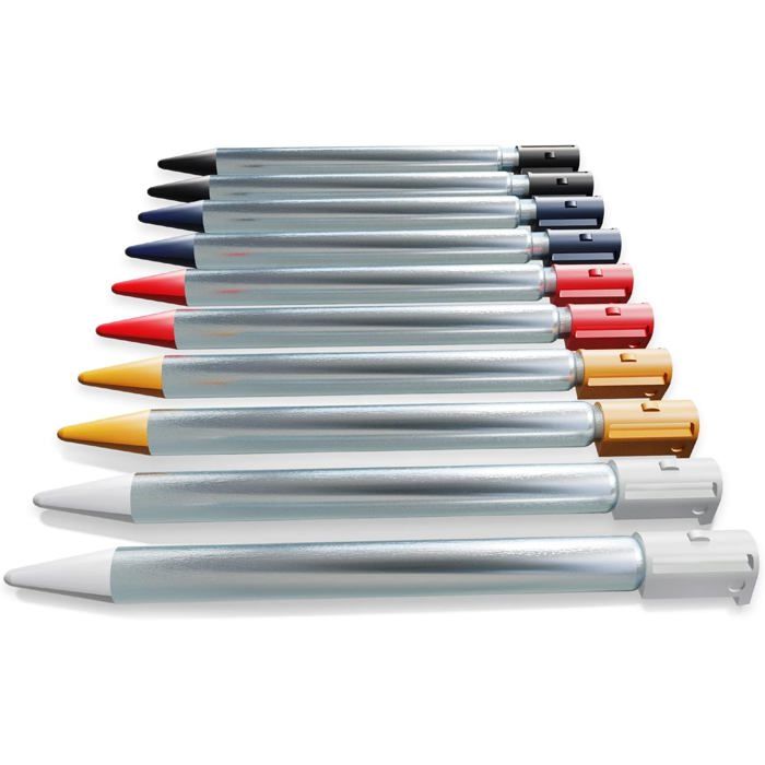 Pack De 10X Stylets Télescopiques Compatibles Avec Nintendo 3Ds ...