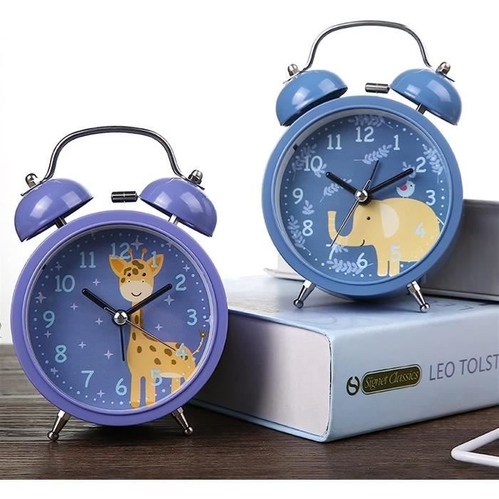 Réveil, Réveils De Chevet, Cloche En Métal Petit Réveil Enfants Joli ...