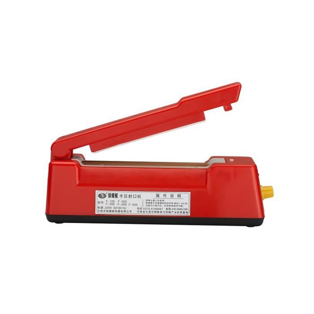 Machine de cachetage manuelle 2mm longueur de cachetage électrique 8 ...