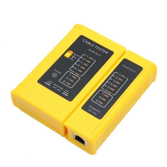 Outil de test de réseau rj45, fil RJ11, ligne téléphonique rj12, 8p8c ...