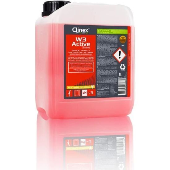 Clinex W3 Active Shield - WC Nettoyant Salle de Bain et Sanitaires à ...