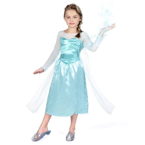 Costume de carnaval Disney Ice Age - DISGUISE - Elsa - Fille - Bleu ...