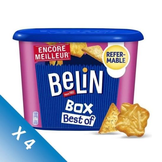 [LOT DE 4] BELIN Box Best Of - 205 g - Cdiscount Au quotidien
