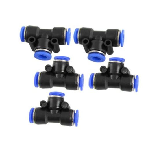 Sourcingmap 5 Pièces 6 Mm One Touch Pneumatique Raccord Rapide ...
