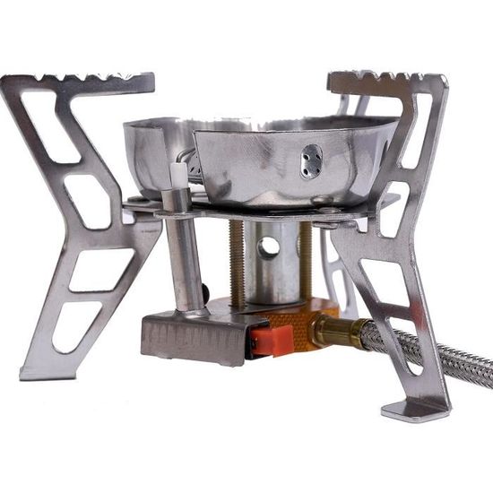 Mini Réchaud À Gaz Pliable Pour Camping Avec Allumage Piézoélectrique ...