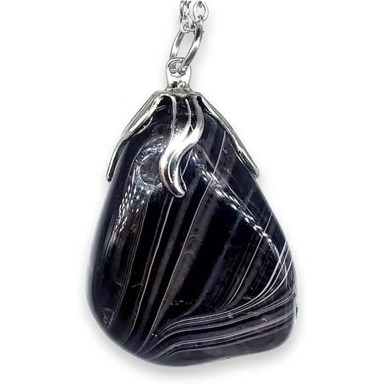 Pendentif Collier Minéraux Pierres Semi-Précieuses Bijoux Fait Main ...