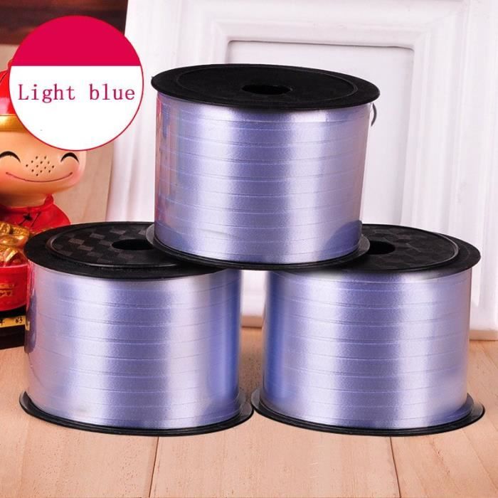 Rouleau de ruban en ballon multicolore, 100 yards, 5mm, fournitures d ...