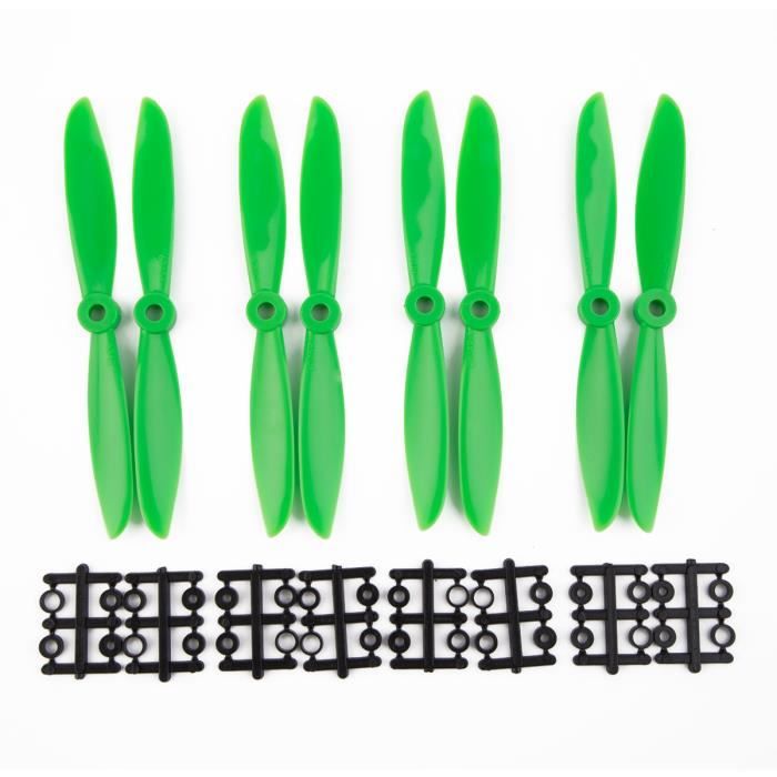 4 paires 6.0x4.5 "6045 Hélices Props CW CCW Rotation pour Multirotor ...