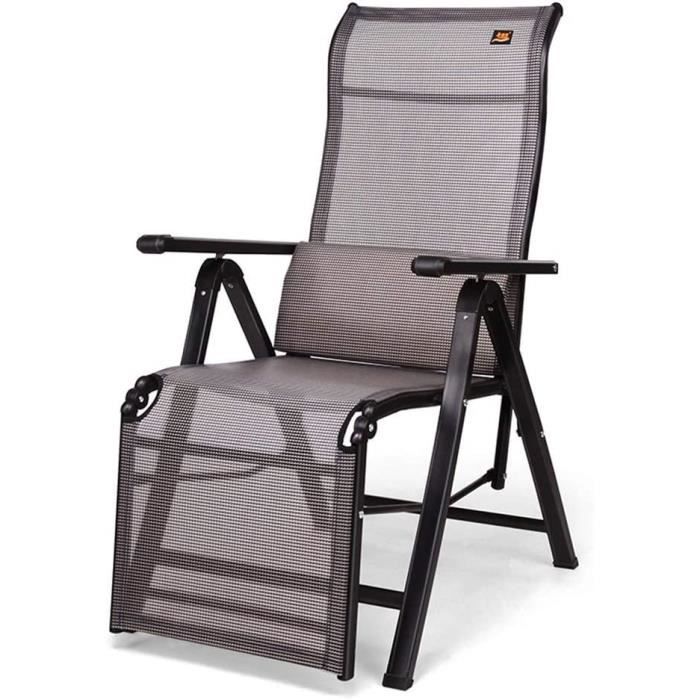 LIWI-Jardin Loungers et Recliners Pliant réglable Bain de Soleil Chaise ...