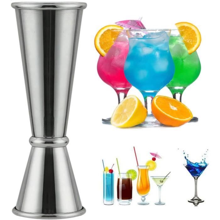 Double Doseur de Liqueur Mesure de Cocktail 30-60ml Jigger Cocktail en ...