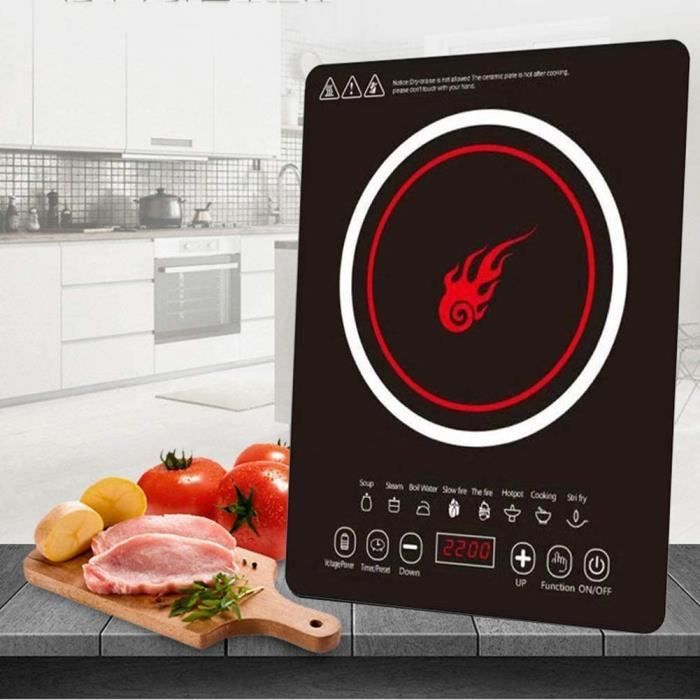 Plaque à Induction Maison Intelligente Haute Puissance 2200W Capteur ...