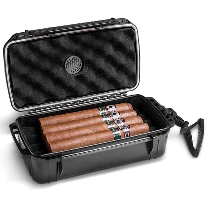 Cave à cigares portable cave à cigares cave à cigare en aluminium pour ...
