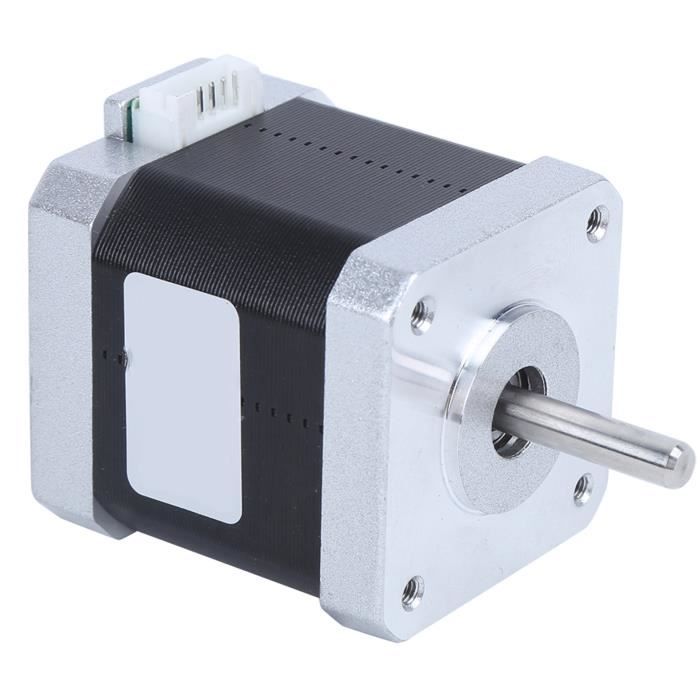 Moteur Pas À Pas Nema 17 Pour Imprimante 3D Avec Câble 4 Pin 17Hs8401 - Cdiscount Informatique