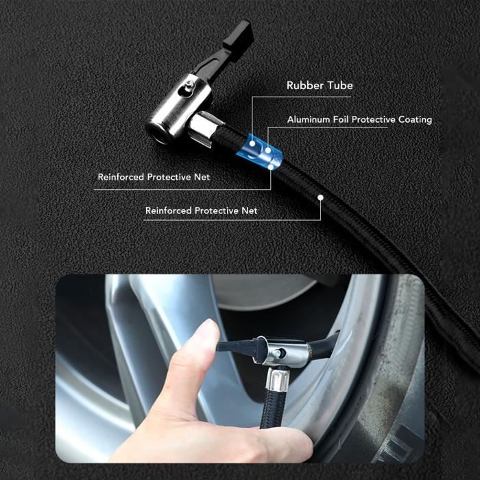 Gonfleur de pneu - DIOCHE - AN 825 - 120 W - 120 psi - Éclairage LED ...