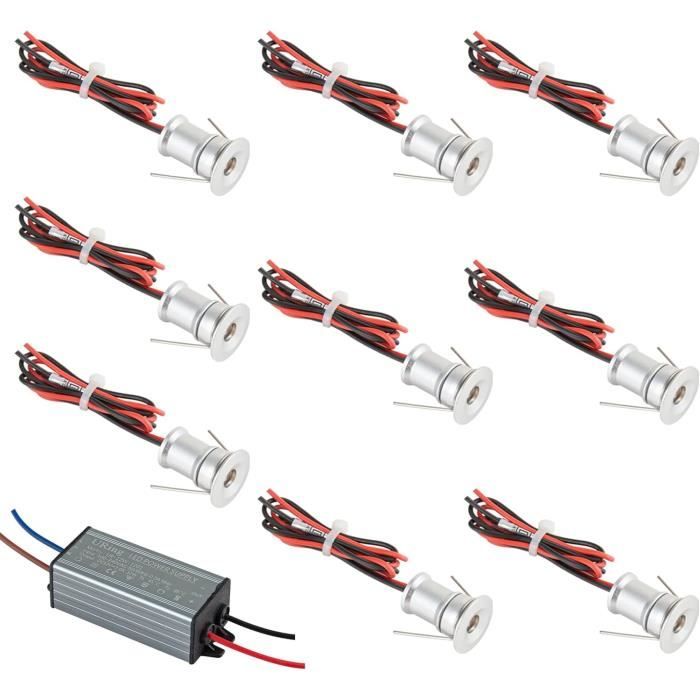 Mini Spot Encastrable 12V Led 1W, Ip65 Spot Led Plafond Encastrable ...