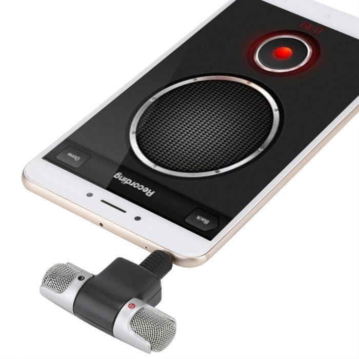 Garosa Microphone HiFi Microphone de stylo d'enregistrement de ...