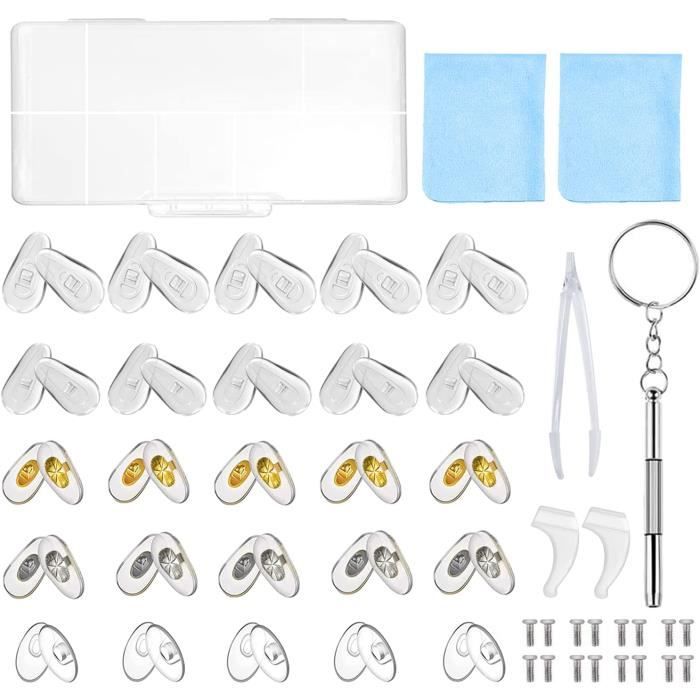 Accessoire Pour Lunette - Limics24 - Paires Plaquettes Nez Lunettes ...