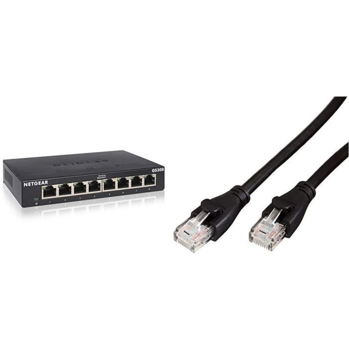 Switche Et Hub Reseau - Limics24 - Gs308-300Pes Switch Ethernet 8 Ports ...