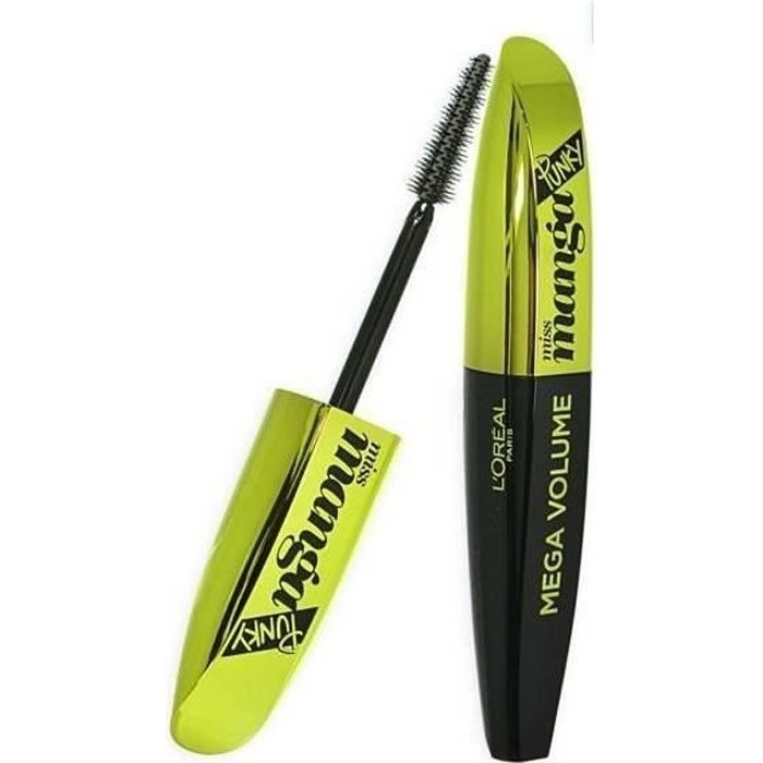 L'OREAL Miss Manga Punky Mascara - Noir - Cdiscount Au quotidien