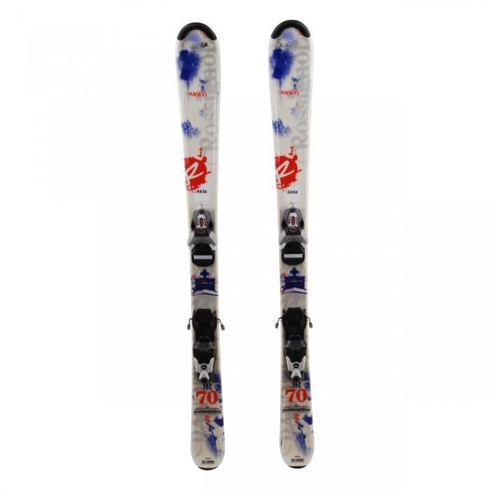 Ski junior Rossignol bandit 70 + fixations - Cdiscount Sport
