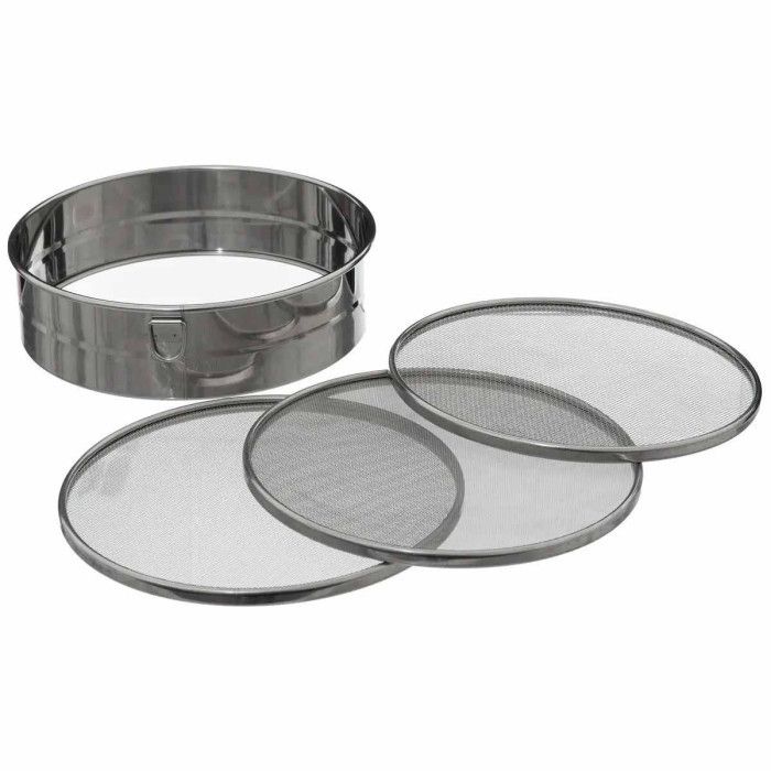 Tamis en Inox "3 Grilles" 21cm Argent - Cdiscount Maison