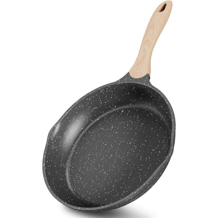 Poêle 20 Cm, Poele Induction Avec Revêtement En Granit Suisse, Poêle À ...
