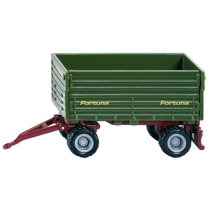 Remorque 4 roues FORTUNA - SIKU - Echelle 1/55 - Pour enfants de 7 ans ...