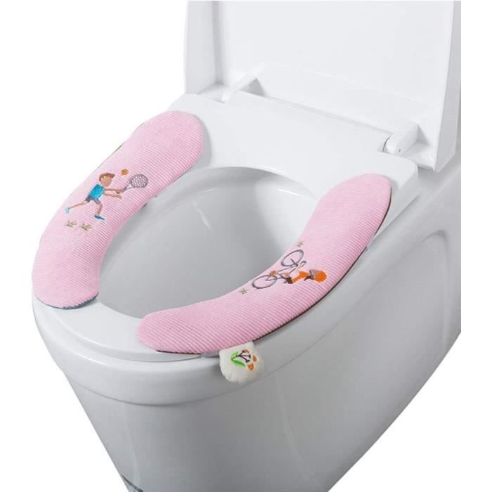 Abattants WC toilettes couvre-siège Cover Coussi Avec Poignée Toilette ...