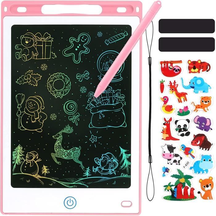 Sciphylia Tablette D'écriture LCD Coloré 10 Pouces Tablette Dessin pour ...