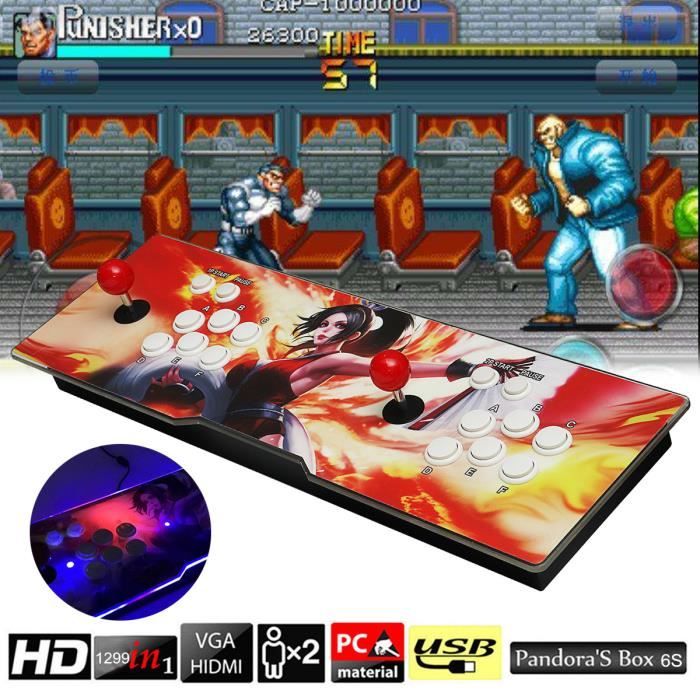 TEMPSA Pandora's Box 6s 1299 En 1 Jeux Vidéo Console Rétro Arcade ...