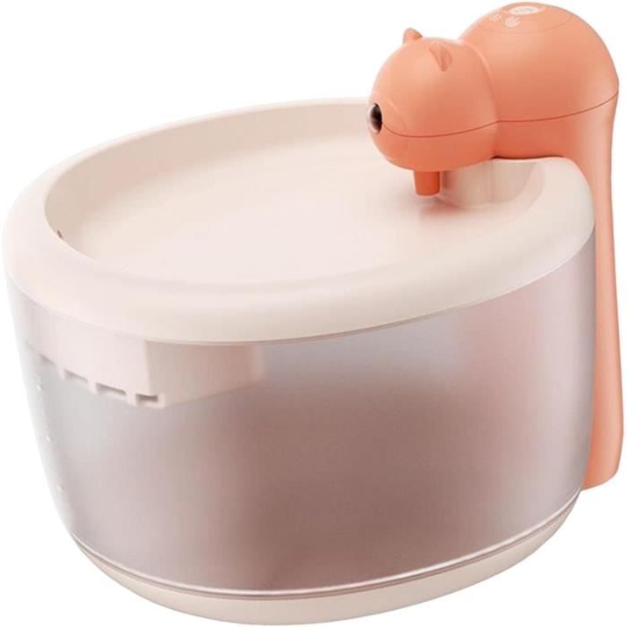 Dispenser Bol À Boire Bol D'Eau Silencieux Chiot Rechargeable Motion ...