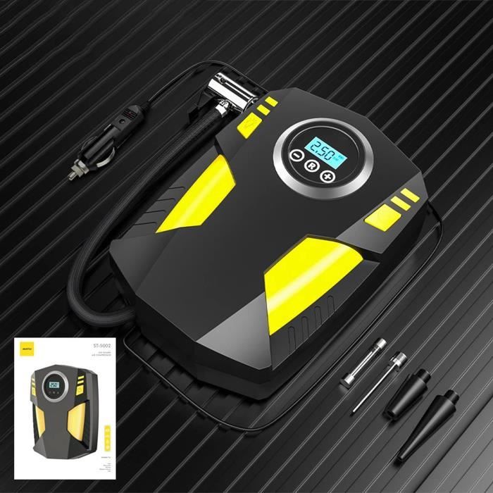 Compresseur D'Air 12 V Gonfleur De Pneu Numérique Portable Avec Kit De ...