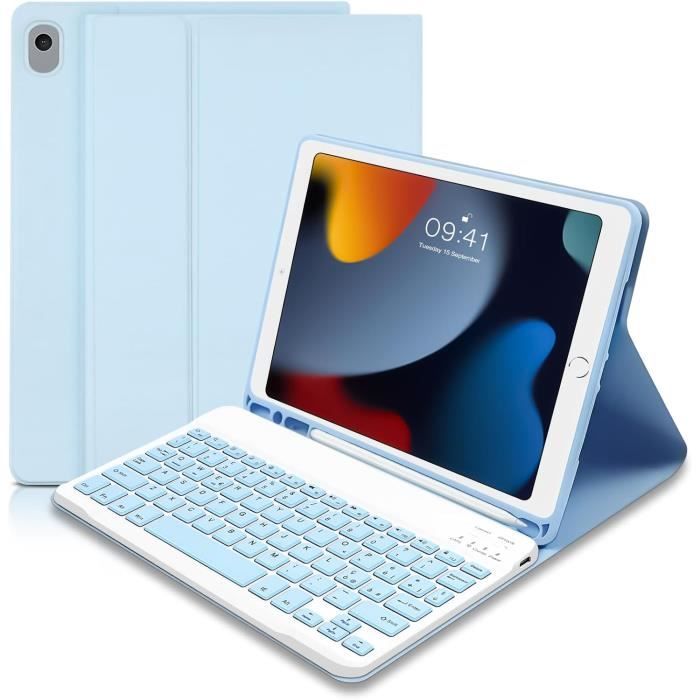 Étui Avec Clavier Pour Ipad 10 2 Étui Clavier Pour Ipad 9e Gen 2021 8e