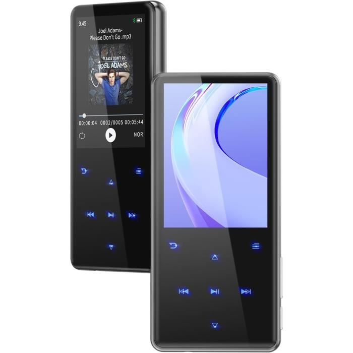 Lecteur Mp3 Avec Bluetooth 5.3, Lecteur De Musique Portable 64Go Avec ...